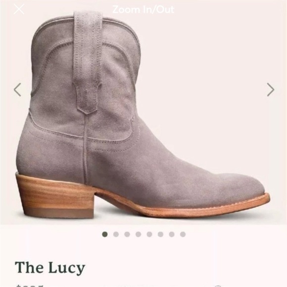 Tecovas | Shoes | Tecovas The Lucy Gray Taupe Suede Boots Size 7 | Poshmark